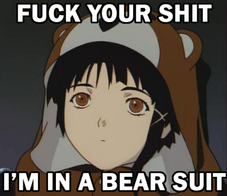 Bear suit - Serial Experiments Lain wiki